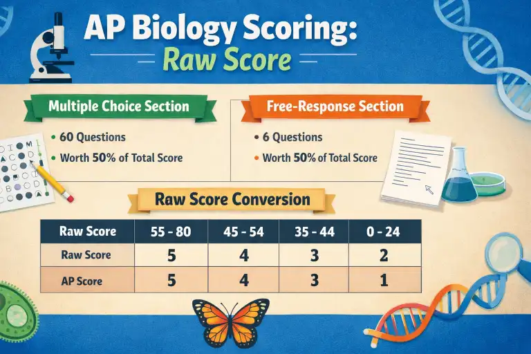 AP Biology Score|AP Exam Score Guide|Passing Rates|Colleges Accept